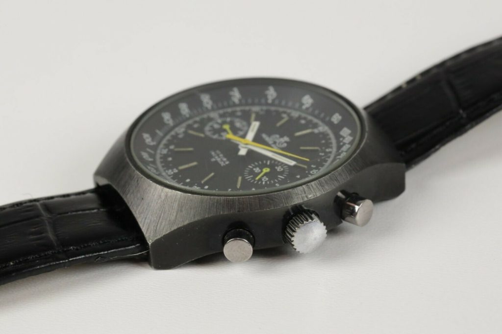 Pfandhaus VS | Vintage Meister Anker Chronograph ETA Valjoux 7733 PVD ...